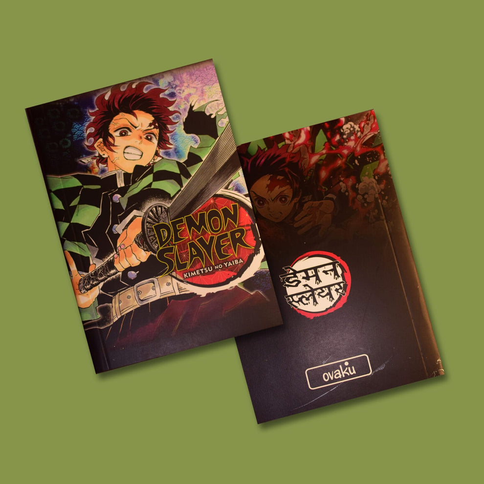 Demon Slayer - Kimetsu No Yaiba Soft Cover Notebook – Crazygifts.in